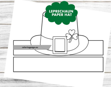 Free St Patrick's Day Hat | Coloring Page