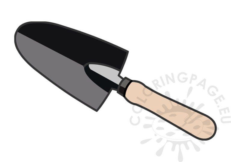 Garden trowel | Coloring Page