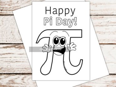 Happy Pi Day | Coloring Page