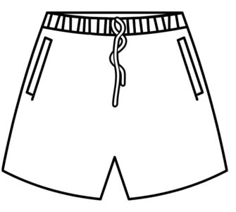 Clothes - Coloring Page