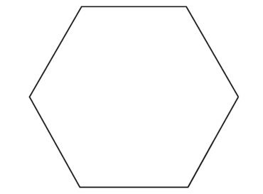 Free Beehive hexagon template | Coloring Page