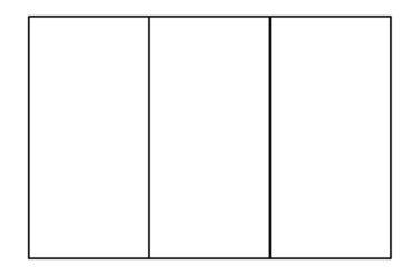 Free Italian flag template | Coloring Page