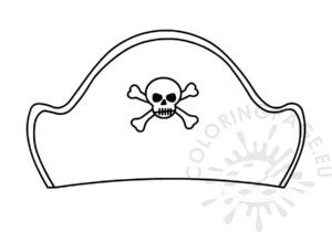 Pirate hat | Coloring Page