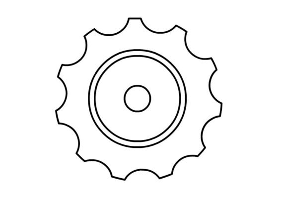 Gear | Coloring Page