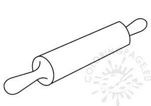 Rolling Pin | Coloring Page