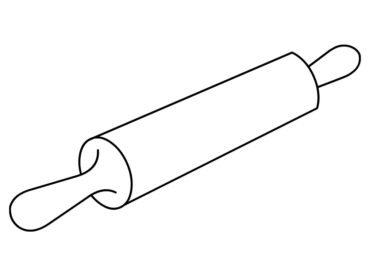 Rolling Pin | Coloring Page