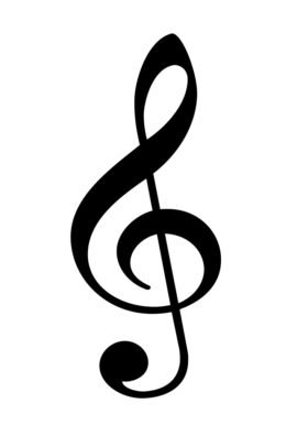 Treble Clef | Coloring Page