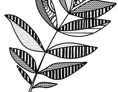 Ash Leaf | Coloring Page