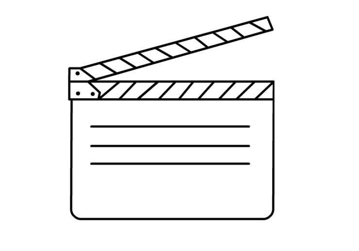 Clapper Board | Coloring Page