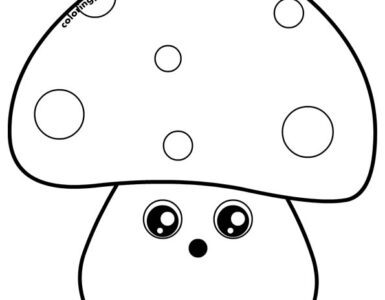 Autumn - Fall Tree | Coloring Page