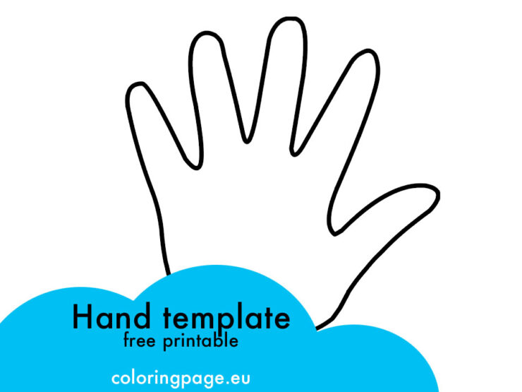 Hand shape | Coloring Page