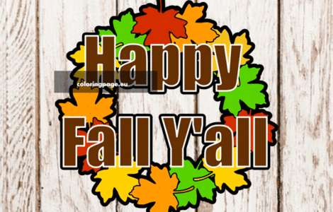 Nature - Coloring Page