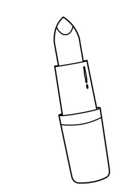Lipstick | Coloring Page