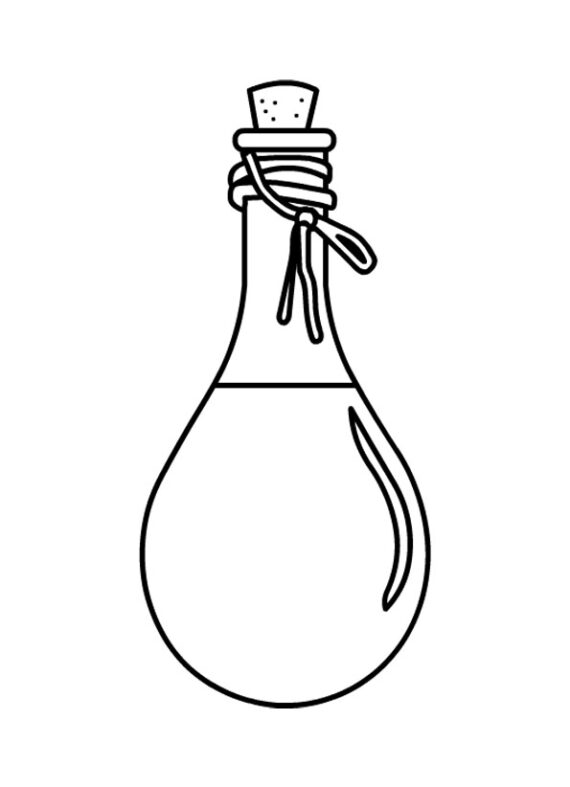 Magic potion | Coloring Page