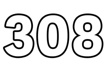 308 number | Coloring Page