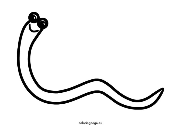 Worm | Coloring Page