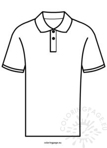 Polo shirt | Coloring Page
