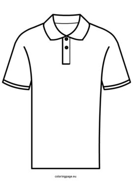Polo shirt | Coloring Page