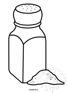 Salt | Coloring Page