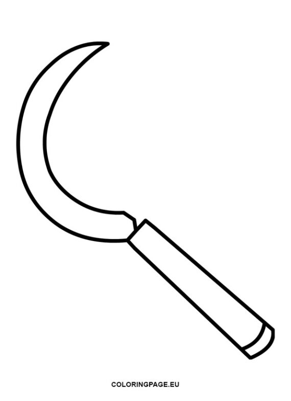 Sickle | Coloring Page