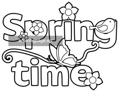 Spring crafts beautiful daffodil | Coloring Page