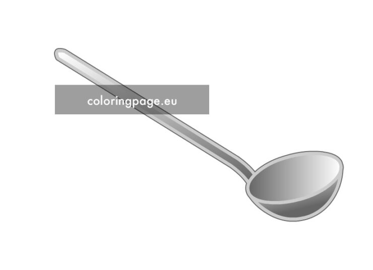 Steel ladle | Coloring Page