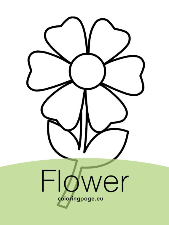 Free printable beautiful flower | Coloring Page