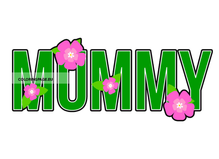 Mummy | Coloring Page