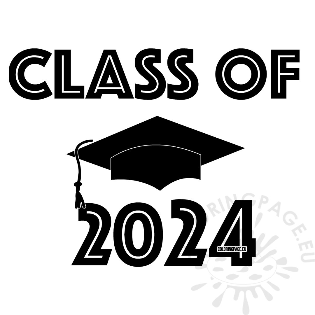 Class of 2024 | Coloring Page