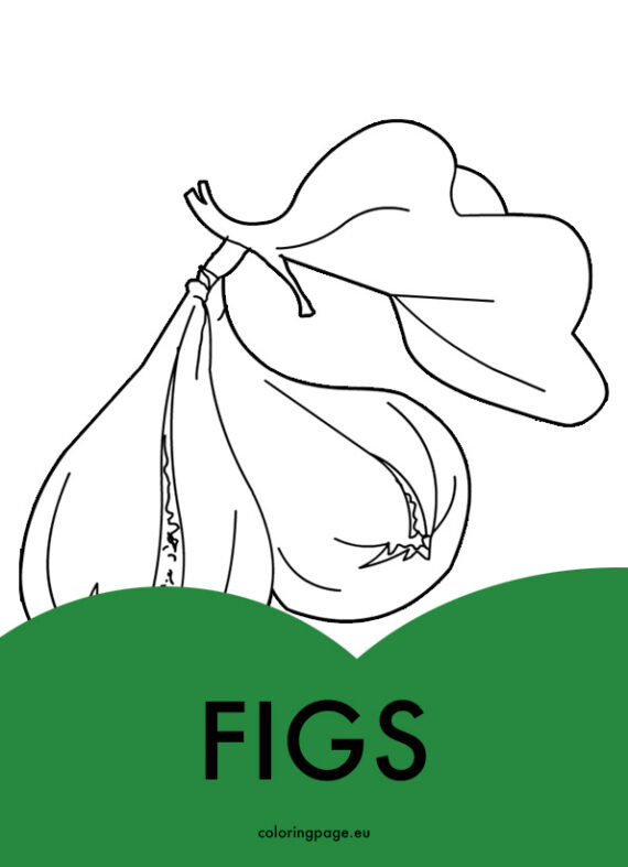 Figs | Coloring Page