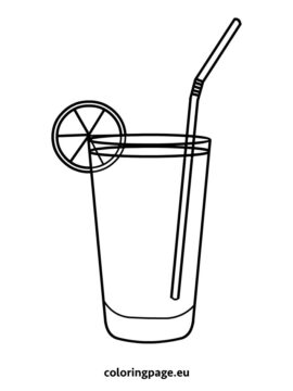 Lemonade | Coloring Page