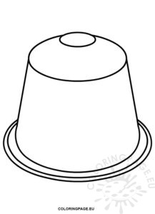 Coffee capsule | Coloring Page