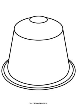 Coffee capsule | Coloring Page