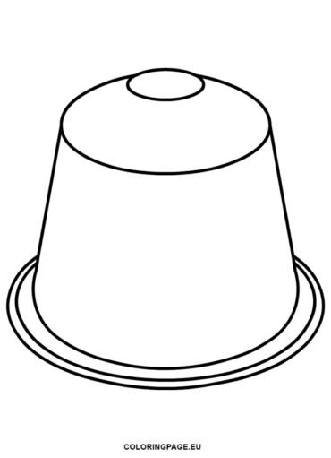 Coffee capsule | Coloring Page