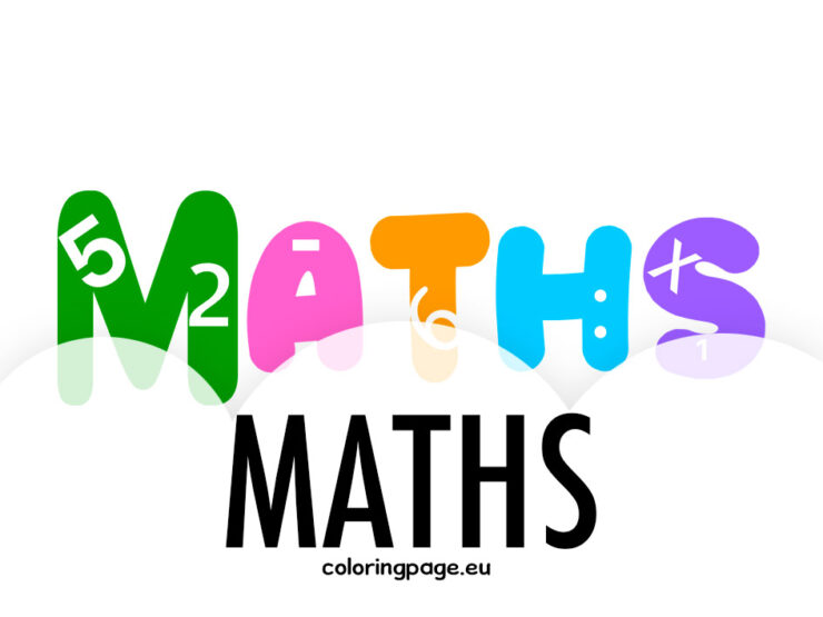 Math text | Coloring Page