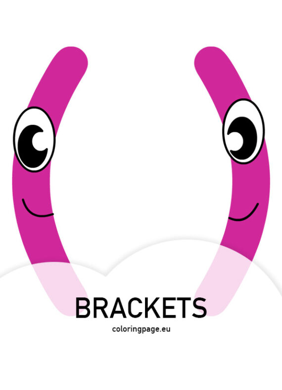 Brackets | Coloring Page