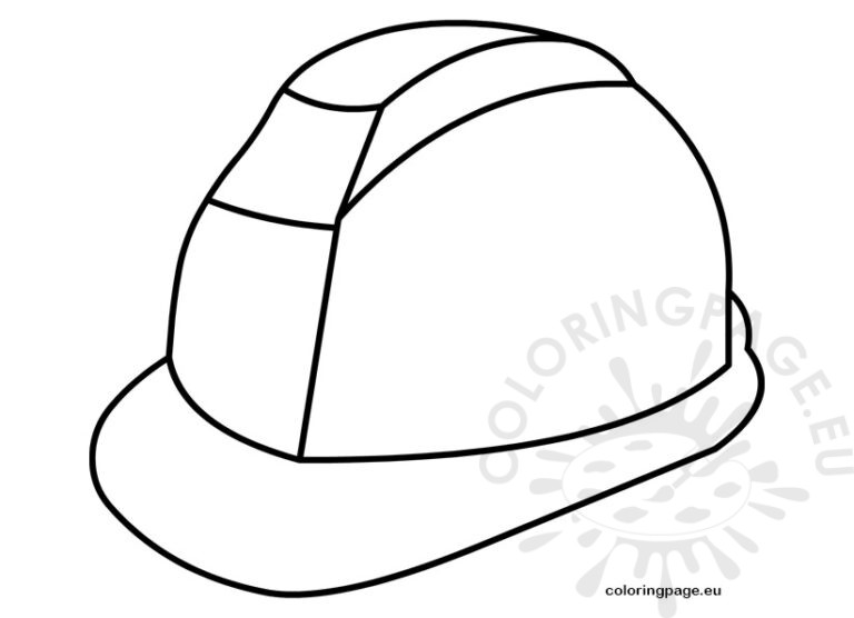 Hard hat | Coloring Page