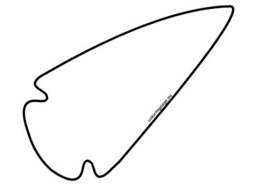 Arrowhead | Coloring Page
