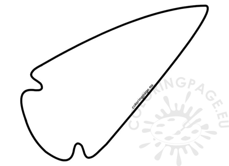 Arrowhead | Coloring Page