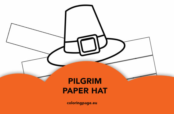 Pilgrim headband | Coloring Page
