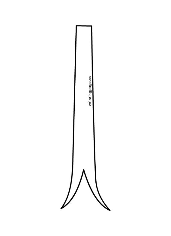 Snake tongue | Coloring Page