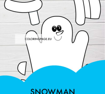 Winter - Coloring Page