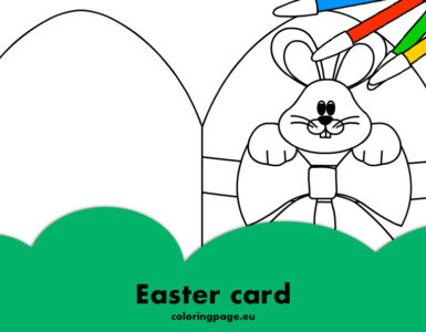 6 Easter Egg Template printable | Coloring Page