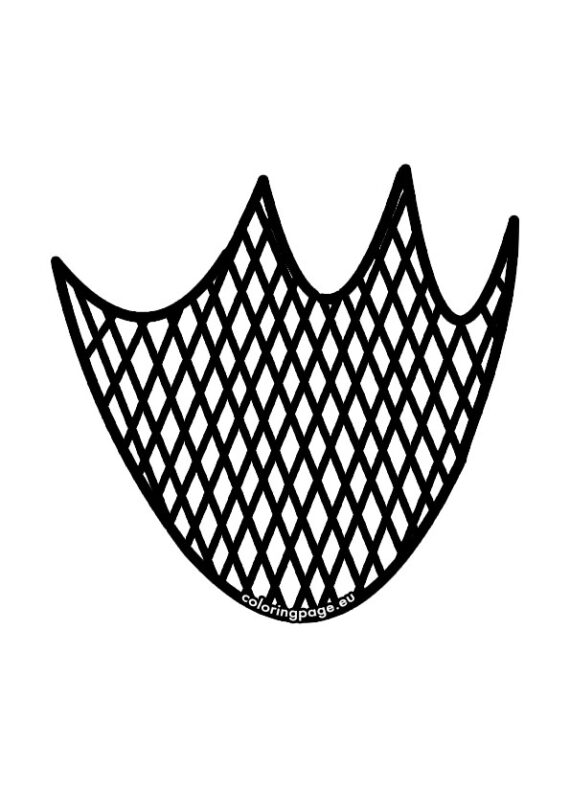 Fishing Net | Coloring Page