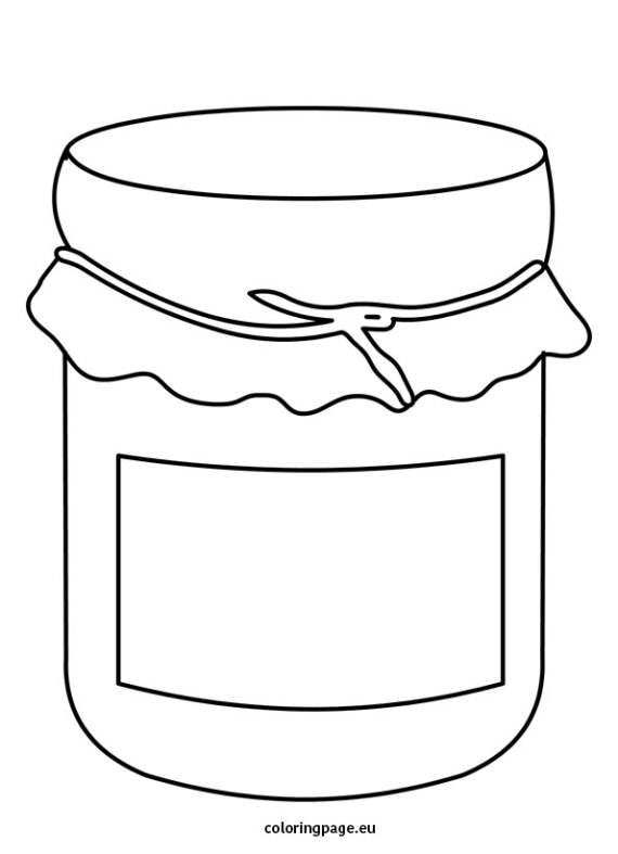 Jam | Coloring Page