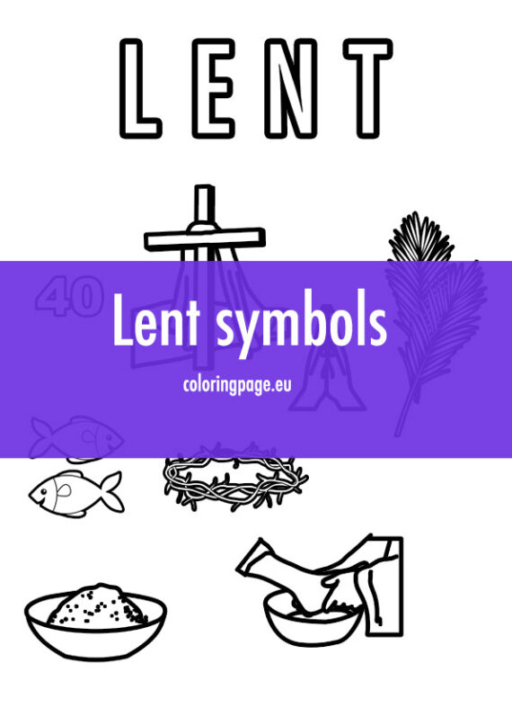 Lent | Coloring Page