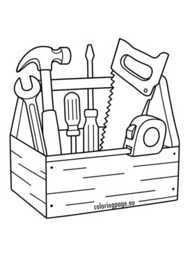 Toolbox | Coloring Page