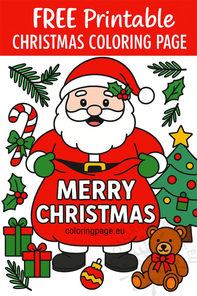 Free Christmas printables | Coloring Page