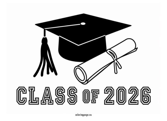 Grade 2026 | Coloring Page